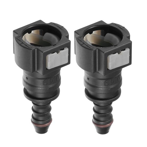 【本商品は海外出荷】お届けは通常20-30日を頂いております。交換用 - 3/8インチ（9.49mm）SAEから1/4インチ（6mm）ホースに適した燃料ラインホースクイックリリースコネクター、ほとんどの車に対応しています。機能 - 燃料ライ...