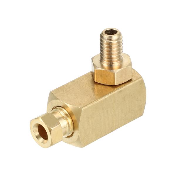 【本商品は海外出荷】お届けは通常20-30日を頂いております。[製品の機能] 継手圧縮継手は耐久性のある真鍮で作られ、オイルパイプの寿命を延ばすアップグレードされたデザインです。[製品の寸法] 管径：4mm、外部ねじ：M6x1。購入前に実際...