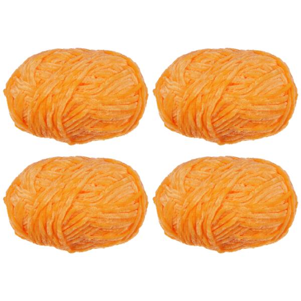 【本商品は海外出荷】お届けは通常20-30日を頂いております。サイズ - 重さ：4x100g/14.1oz；幅：6mm/0.24"；長さ：4x80m/347ydss；7mm-8mmの針サイズ（編み物ゲージ）または4mm-5mmのUSサイズG...