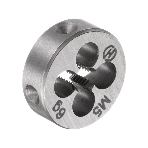 【本商品は海外出荷】お届けは通常20-30日を頂いております。丸ダイス：スレッドサイズ：M5 x 0.8（右手）；外径（OD）：20mm / 0.79"；厚さ：7mm / 0.28"；研磨仕上げ。合金鋼製で、硬度が高く、高いトルク、優れた耐...