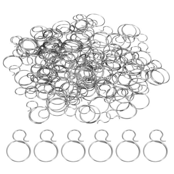 【本商品は海外出荷】お届けは通常20-30日を頂いております。仕様：カラー：シルバートーン；素材：ステンレス鋼；サイズ：18 x 12 x 1.2 mm/0.71 x 0.47 x 0.05"（長さ×幅×厚さ）；パッキングリスト：100個入...