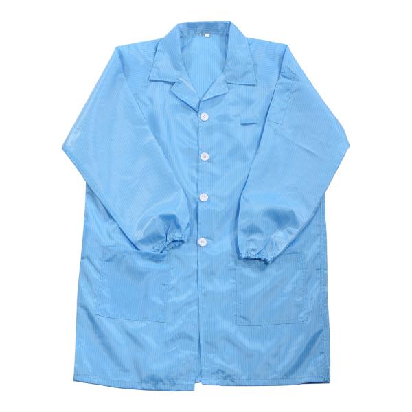 【本商品は海外出荷】お届けは通常20-30日を頂いております。静電気防止衣類は、静電気防止ポリエステルと導電性シルク繊維で作られています。主に静電気の蓄積を防ぐために使用されます。石油、化学、電子製造などのさまざまな産業で広く使用されていま...