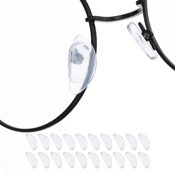 【本商品は海外出荷】お届けは通常20-30日を頂いております。カラー：透明；素材：シリコン；サイズ：19 x 8 x 1mm / 0.7 x 0.3 x 0.04"（長さ×幅×厚さ）；パッキングリスト：20個の滑り止め付き眼鏡の鼻パッド利点...