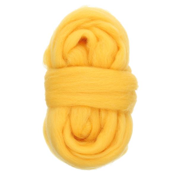 【本商品は海外出荷】お届けは通常20-30日を頂いております。製品パラメータ：カラー：金色、素材：ウール、重さ：50g/1.76oz、パッケージ内容：1個xニードルフェルティングウール。快適な素材＆柔らかい触感：ニードルフェルトウールは天然...