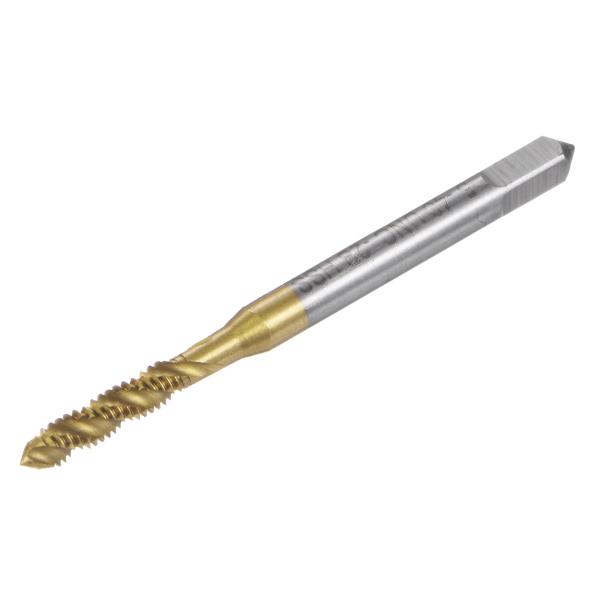 【本商品は海外出荷】お届けは通常20-30日を頂いております。螺旋フルートタップ：ねじサイズ：5-40 UNC（右手）、精度：2B；ねじ長さ：13mm；全長：51mm；四角シャンク幅：2.7mm螺旋フルートは完全に研磨されており、上方にチッ...