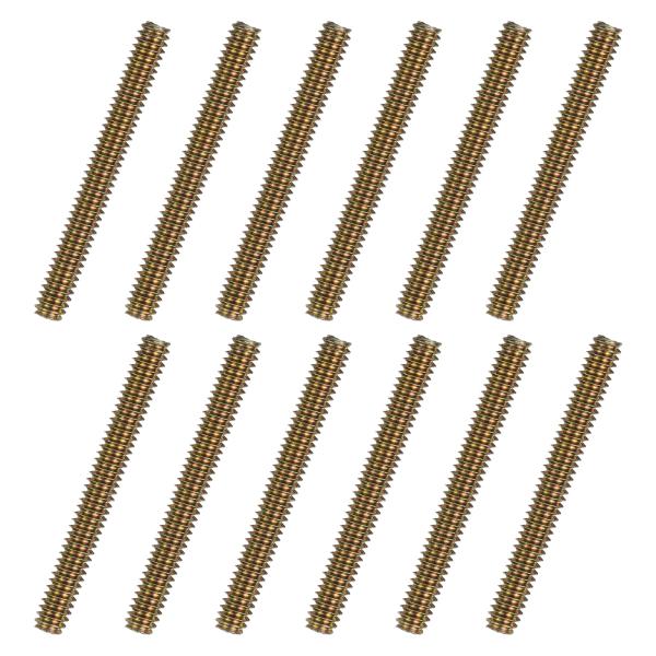 【本商品は海外出荷】お届けは通常20-30日を頂いております。パッケージ内容：12本の完全なスレッドロッドは透明なプラスチックでパッケージされており、見やすく収納しやすくなっています。各パッケージには1/4x2-1/4"のサイズのロッドが1...