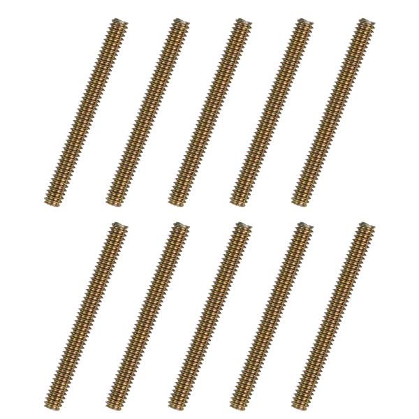 【本商品は海外出荷】お届けは通常20-30日を頂いております。パッケージ内容：10個のフルスレッドロッドは透明なプラスチックでパッケージされており、見やすく収納しやすくなっています。各パッケージには1/4x2-1/2"のサイズのロッドが10...