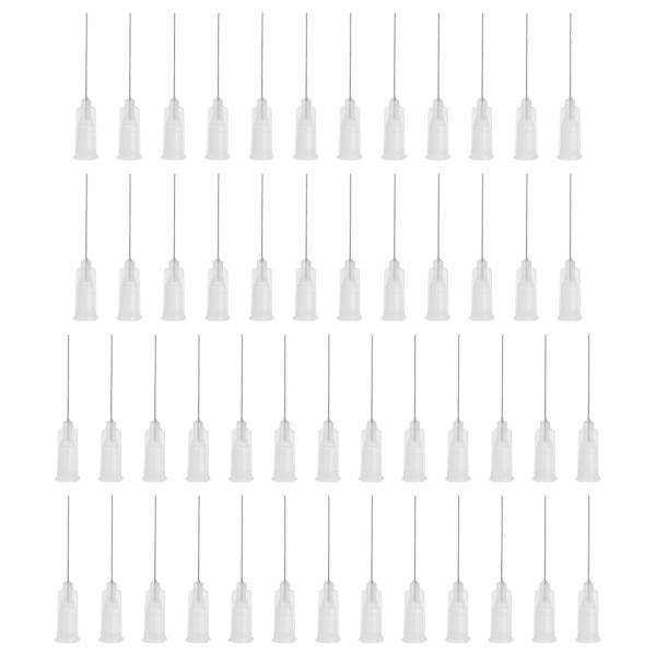 【本商品は海外出荷】お届けは通常20-30日を頂いております。パッケージリスト: 38mmのニードル（全長1.5"）、55.5mmの全長（2.2"）、27Gのゲージを含む、合計50本の丸い先端ニードル。特徴: 産業用ディスペンシングニードル...