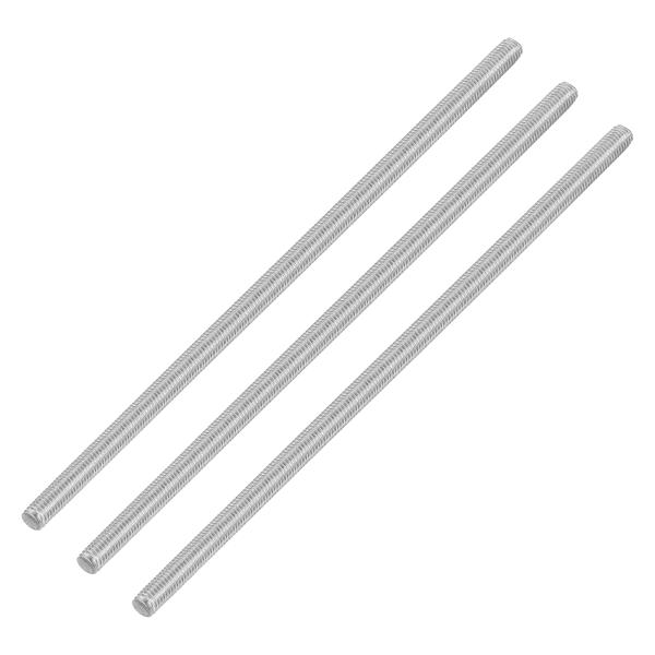 【本商品は海外出荷】お届けは通常20-30日を頂いております。[セット内容]-M5サイズの全ネジロッドが3本入っています。ネジ径：M5、ネジピッチ：0.8mm、全長：150mm/5.91インチです。[素材]-ネジロッドは304ステンレス鋼で...