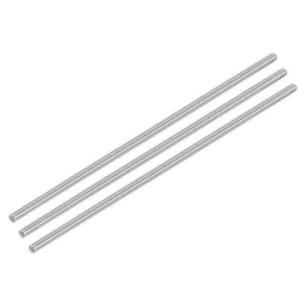 【本商品は海外出荷】お届けは通常20-30日を頂いております。[セット内容]-M5サイズの全ネジロッド3本が含まれています。ネジ径：M5、ネジピッチ：0.8mm、全長：200mm/7.87インチ。[素材]-ネジロッドは304ステンレス鋼で作...