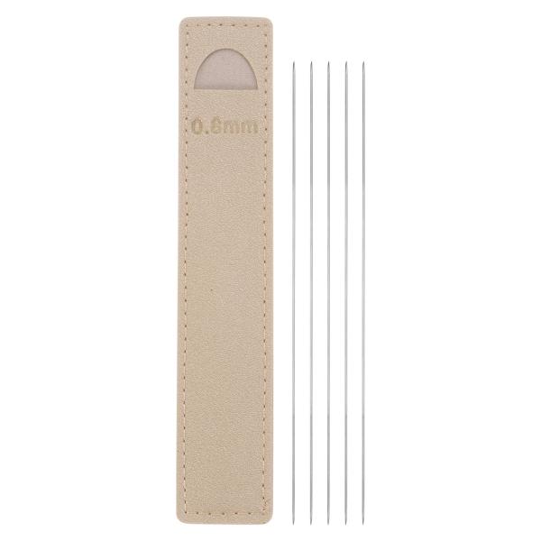 【本商品は海外出荷】お届けは通常20-30日を頂いております。サイズ - 直径: 0.8 mm、長さ: 14 cm素材 - 編み針は丈夫なステンレス製で、耐久性があり、滑らかで、使い心地が良いです。竹製の編み針と比べて、スチール製の針を使用...