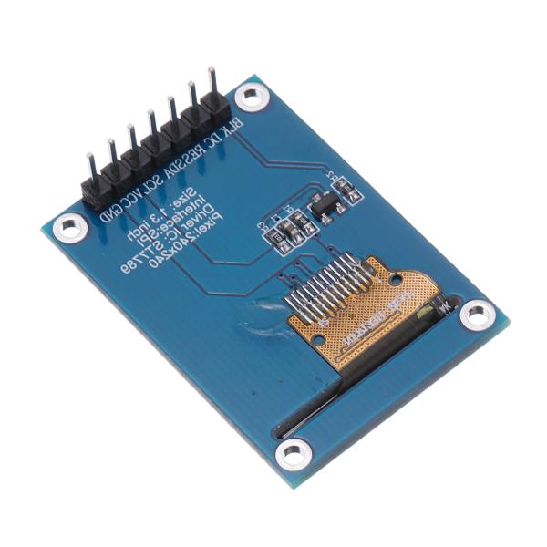 【本商品は海外出荷】お届けは通常20-30日を頂いております。これは、さまざまなマイクロコントローラーをサポートするレベル変換付きの汎用LCDモジュールです。CH32、C51、組み立てPiなどに広く適用されます。ドライバー：ST7789H2...