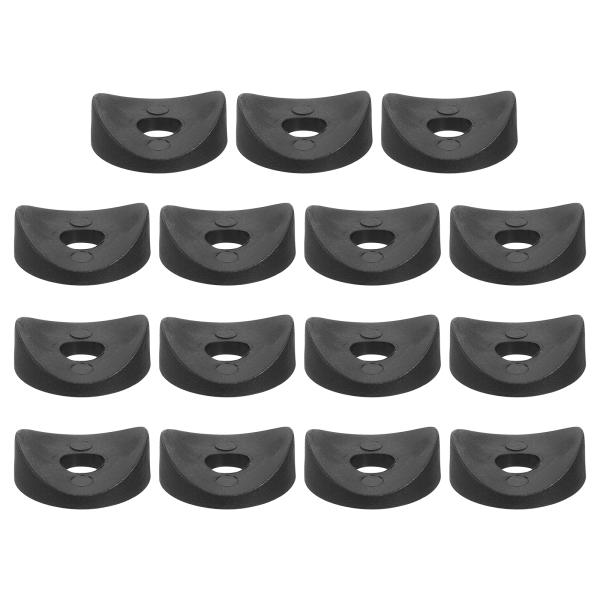 【本商品は海外出荷】お届けは通常20-30日を頂いております。[パラメーター] - カラー：黒色、全高：8.5mm/0.33"、全体サイズ：8x25x3 mm/0.31x0.98x0.12"（内径*外径*厚さ）、パッケージ内容：25個のプラ...