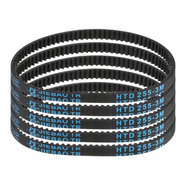 【本商品は海外出荷】お届けは通常20-30日を頂いております。サイズ: H TD3 m（ハイトルクドライブ）タイミングベルト、ピッチ長255mm、幅6mm、高さ2.4mm。曲線形状でパワー伝達を向上させ、滑りのリスクを低減します。ベルト素材...