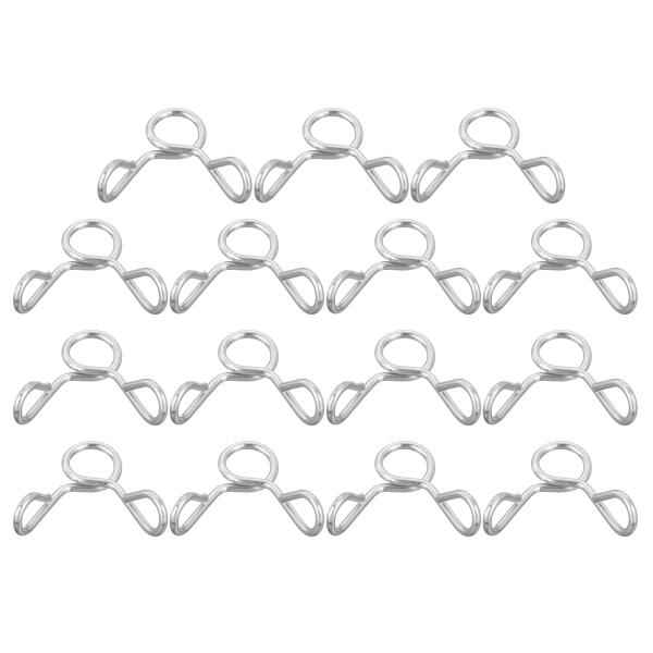 【本商品は海外出荷】お届けは通常20-30日を頂いております。パッケージとサイズ：素材：304ステンレス鋼、最大開口内径：6mm / 0.24"、内径：5mm / 0.2"、ワイヤー径：1.1mm / 0.04"、パッケージ内容：15個の燃...