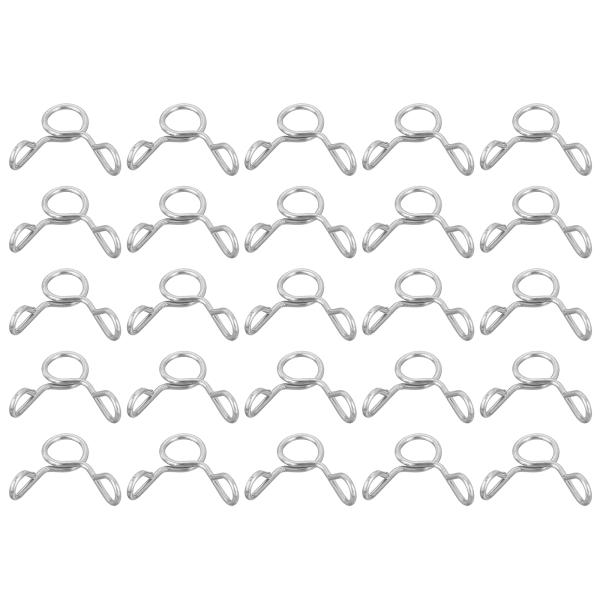 【本商品は海外出荷】お届けは通常20-30日を頂いております。パッケージとサイズ：素材：304ステンレス鋼、最大開口内径：6.4mm / 0.25"、内径：5.5mm / 0.22"、ワイヤー径：1.1mm / 0.04"、パッケージ内容：...