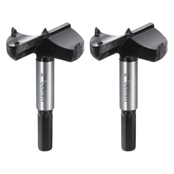 【本商品は海外出荷】お届けは通常20-30日を頂いております。サイズ - 穿孔直径: 50mm / 2"; シャンク直径: 8.8mm / 9/25"; 全長: 80mm / 3.15"; シャンクタイプ: 六角シャンク; スタイル: 3本...