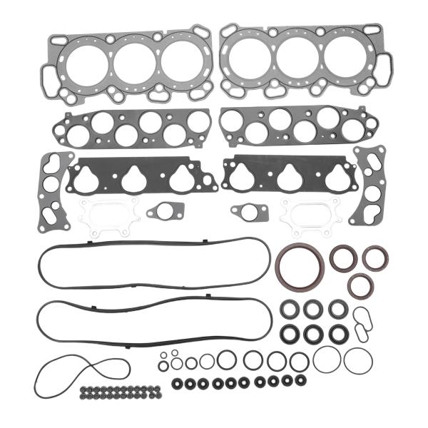 【本商品は海外出荷】お届けは通常20-30日を頂いております。適合車種:Hondaに対応J30A4/CM6エンジン素材:シリンダーヘッドガスケットキットはゴムと金属で作られており、耐蝕性があります。OE番号:06110RCAA02取り付けガ...