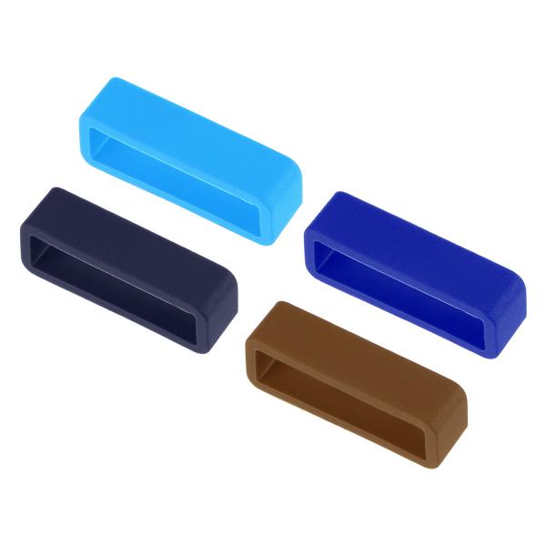 【本商品は海外出荷】お届けは通常20-30日を頂いております。仕様：カラー：スカイブルー、ミッドナイトブルー、ブルー、茶色；適合ストラップ幅：24mm / 0.94"；総サイズ：27x 9 x 6mm / 1.06x 0.35 x 0.23...