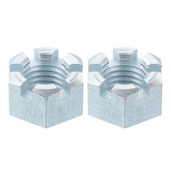 【本商品は海外出荷】お届けは通常20-30日を頂いております。[六角スロットナット] - ナットサイズ: 1 1/8-7 UNC; ねじ数: 7; スロット幅: 7.37mm/0.29インチ[サイズ] - 1.66インチ(42.16mm) ...