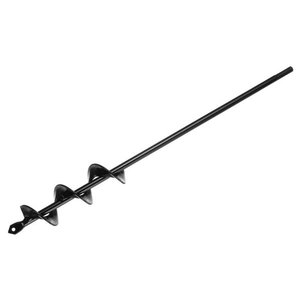 【本商品は海外出荷】お届けは通常20-30日を頂いております。仕様：アースドリル 1本；カラー：黒；素材：炭素鋼；サイズ：全長：約420mm；幅：約140mm；直径：約38mm；ロッド径：約8mm；六角の幅：約7.5mm。アースドリルのサイ...