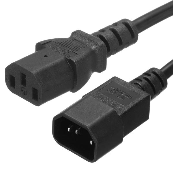 【本商品は海外出荷】お届けは通常20-30日を頂いております。これは3極PDU電源コードです。コネクタはC14メスからC13オスに準拠しており、主に摩耗したり紛失した電源コードの交換用として使用されます。PC、ノートパソコン、プリンタ、スキ...