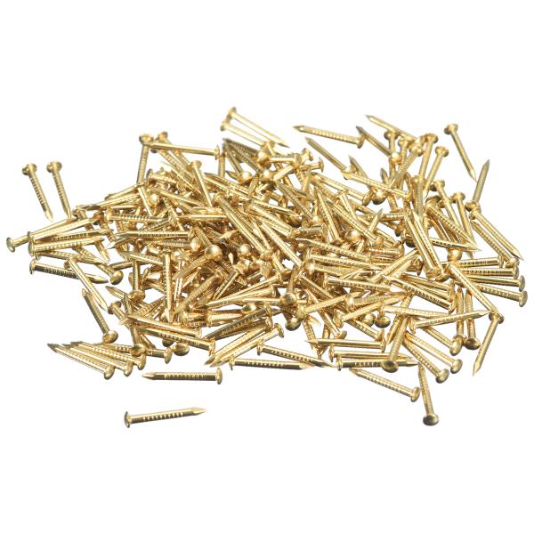 【本商品は海外出荷】お届けは通常20-30日を頂いております。[小さな細い釘]小さな細い釘の頭の直径は2.5mm/0.1"で、全体サイズは1.2x12mm/0.05x0.47"(D*L)で、120個の小さな細い釘が含まれており、日常のニーズ...