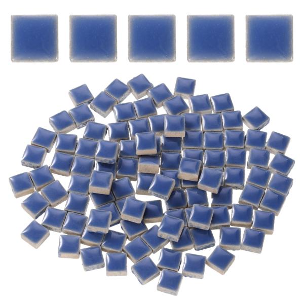 【本商品は海外出荷】お届けは通常20-30日を頂いております。パッケージに含まれるもの：7.05oz/200gのスクエアセラミックモザイクタイル約205個。0.4"x0.4"/1x1cm、厚さ0.2"(5.5mm)。質の高い素材：これらのモ...