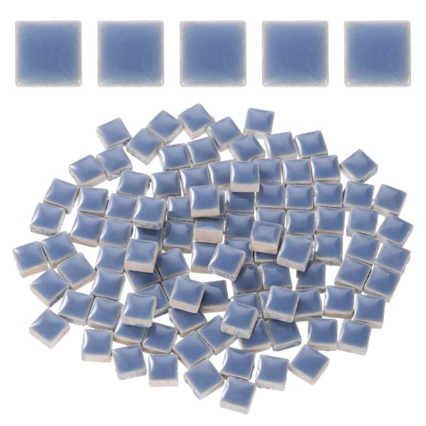 【本商品は海外出荷】お届けは通常20-30日を頂いております。パッケージに含まれるもの：7.05oz/200gのスクエアセラミックモザイクタイル約205個。0.4"x0.4"/1x1cm、厚さ0.2"(5.5mm)。質の高い素材：これらのモ...