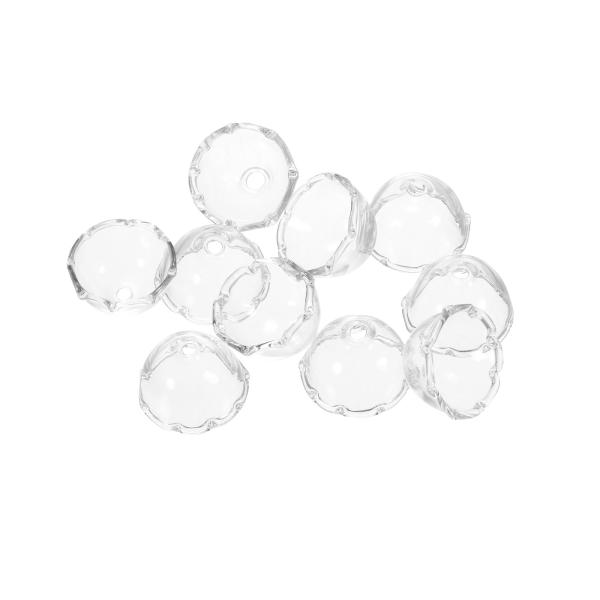 【本商品は海外出荷】お届けは通常20-30日を頂いております。[多目的利用] - 当社のガラス風鈴ビーズキャップは、ブレスレット、ネックレス、イヤリング、手芸、風鈴、ビーズ、ネックレス、宝石、および多くの小さな装飾品を作るのに適しています。...