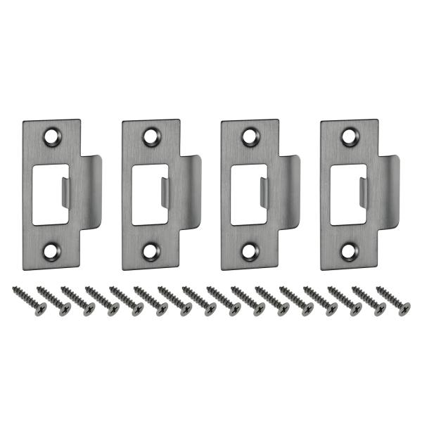 【本商品は海外出荷】お届けは通常20-30日を頂いております。[ストライクプレートサイズ] - パッケージには全体サイズが70mm x 40.3 mm/2.76" x 1.59"(L*W)、厚さが1mm/0.04"、デッドボルト穴サイズが2...