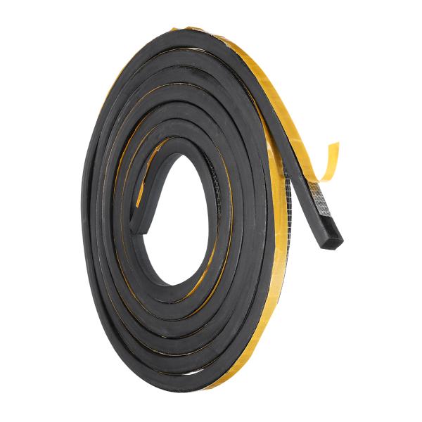 【本商品は海外出荷】お届けは通常20-30日を頂いております。サイズ - 5m / 16.5ft 長さ、15x15mm / 3/5"x3/5"(W*T)。使いやすく、まず表面をきれいにし、保護裏地を剥がし、ストリップをドアに貼り付け、最後に...