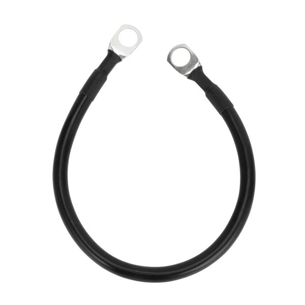 【本商品は海外出荷】お届けは通常20-30日を頂いております。パッケージ内容：1 Pc バッテリーインバーターケーブル機能：長さ：30cm / 1FT；穴径：3/8"ラグ；ケーブルサイズ：5 AWGゲージ；素材：ティンメッキ銅；カラー：ブラ...