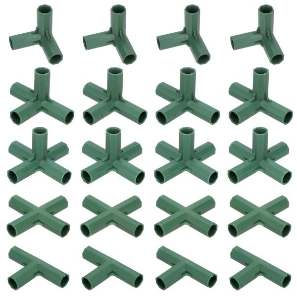 【本商品は海外出荷】お届けは通常20-30日を頂いております。[多目的使用] - 花台、温室フレーム構築、小屋、テント接続、トマトサポートフレームなどに適しています。異なる組み立て方法を通じて適切なフレーム構造をDIYできます[耐久性のある...