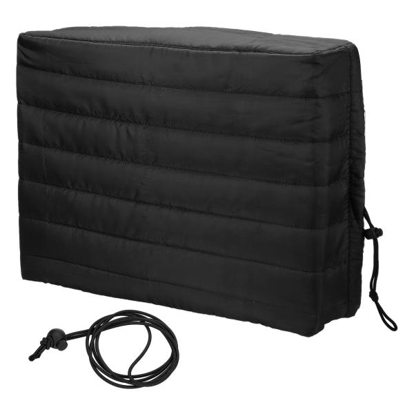 【本商品は海外出荷】お届けは通常20-30日を頂いております。カラー：ブ ラ ック；素材：ポリエステル；サイズ：53 x 40 x 38cm / 20.9 x 15.7 x 15"（縦×横×高さ）；梱包リスト：ACカバー1個利点：補強ステッ...