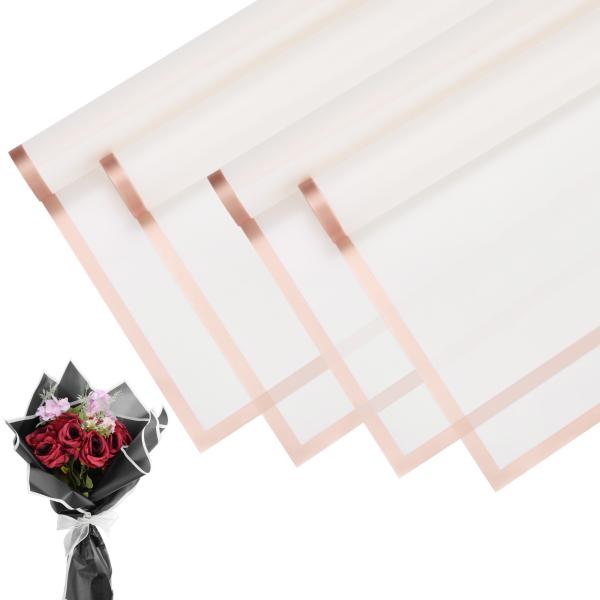 【本商品は海外出荷】お届けは通常20-30日を頂いております。[多目的利用] - 新鮮または人工の花束、ギフト、DIY 花アレンジメントを包装するのに適しています。パーティーフェイバーやイベント装飾、誕生日、ウェディング、バレンタインデー、...