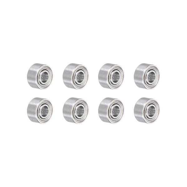 【本商品は海外出荷】お届けは通常20-30日を頂いております。寸法 - MR52ZZベアリング -（内径=2 mm、外径=5mm、厚さ=2.5 mm）; Z2; a beC 1許容（P0）、ベアリング鋼材 - クロム鋼ベアリングは、高い硬度...