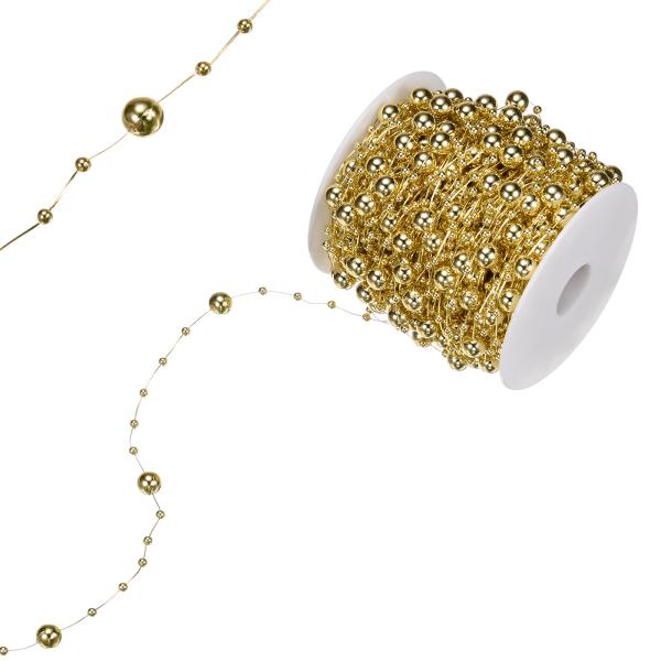 【本商品は海外出荷】お届けは通常20-30日を頂いております。[多目的使用] - エレガントなパールチェーンの縫製トリムは、結婚式、クリスマス、誕生日、デートなど、多くの場面で使用できます。DIYの装飾用ネックレス、ブレスレット、ヘアアクセ...