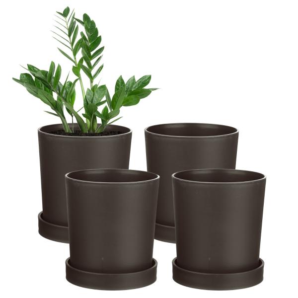 【本商品は海外出荷】お届けは通常20-30日を頂いております。[多目的利用] - 植木鉢は新しい植物を育てたり、花やハーブ、多肉植物などを植えるのに適しています。庭、リビングル ーム、バルコニー、テラスなどで使用するのに最適です[耐久性のあ...