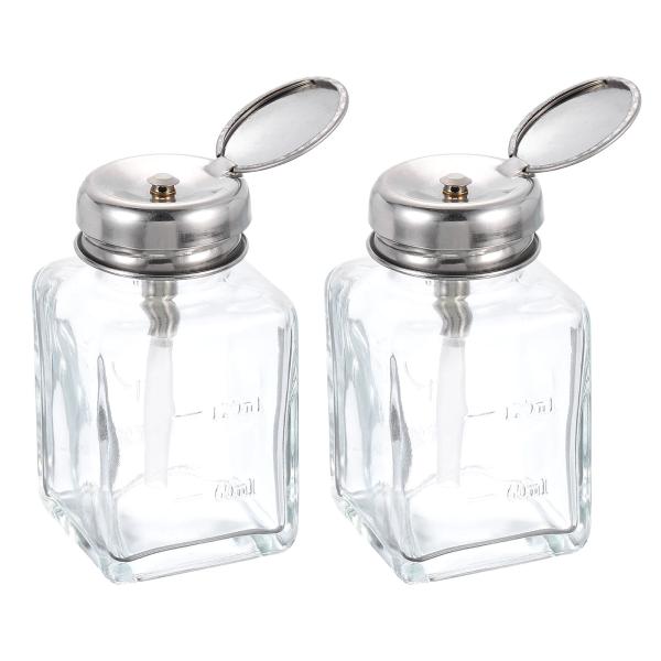 【本商品は海外出荷】お届けは通常20-30日を頂いております。サイズ - 120ml/4ozアルコールディスペンサー（100x52mm/3.94"x2.05"(L*W)）は小さく、使いやすく持ち運びが簡単で、ボトルには液体溶剤の量を制御する...