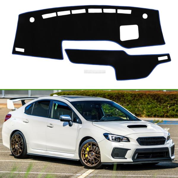 【本商品は海外出荷】お届けは通常20-30日を頂いております。【適合車種】：スズキに対応 ソリオ用 2021-2024用（右ハンドル専用）（右ハンドル専用） セット内容：ダッシュボードマット×1pcs、カラー：ブラック、ブルーライン。※年式...