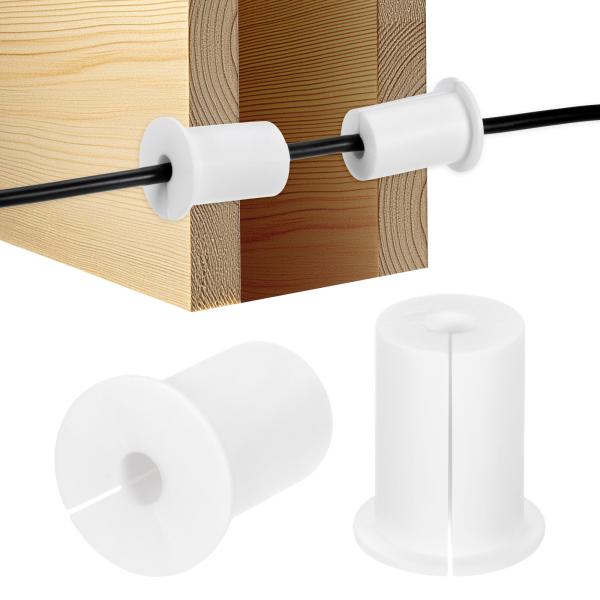 【本商品は海外出荷】お届けは通常20-30日を頂いております。[多目的使用] - 家庭、オフィス、RV、屋外でのイーサネットケーブルの取り付けと保護に適しています。同様に、同軸、電話またはその他の配線保護にも最適です。[耐久性のあるケーブル...