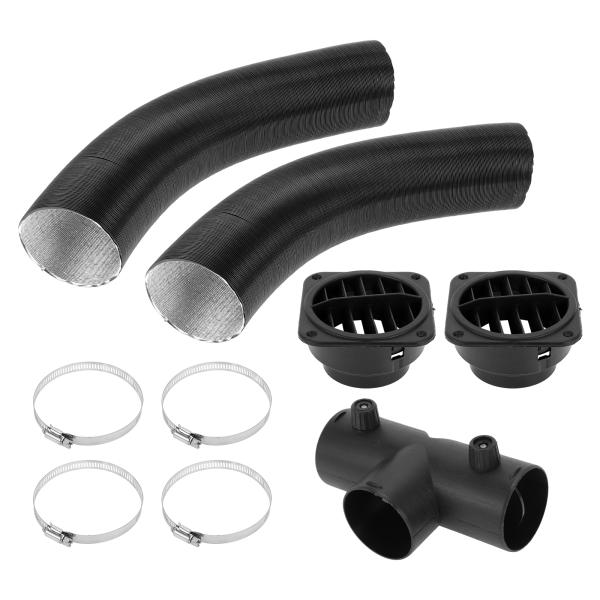 【本商品は海外出荷】お届けは通常20-30日を頂いております。適用車両: 60mm 内径のエアヒーターパイプを使用する車両 トラック RV バス バン ボート ディーゼルエアヒーター製品特性: ヒーターパイプ内径:60mm/2.36" ヒー...