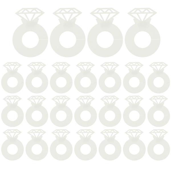 【本商品は海外出荷】お届けは通常20-30日を頂いております。カラー： ベージュ; 素材: 紙; サイズ: 6 x 4 cm / 2.36 x 1.57" (長さ*幅); 梱包リスト: ダイヤモンドリングワイングラスマーカー25個。厚手の紙...