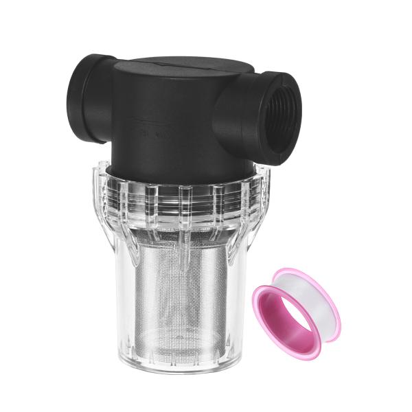 【本商品は海外出荷】お届けは通常20-30日を頂いております。[多目的使用] - インラインフィルターストレーナーは、ガーデンホース、圧力洗浄機、RVに適しており、ほこりを効果的にろ過し、水道設備の寿命を延ばすことができます[耐久性のあるウ...