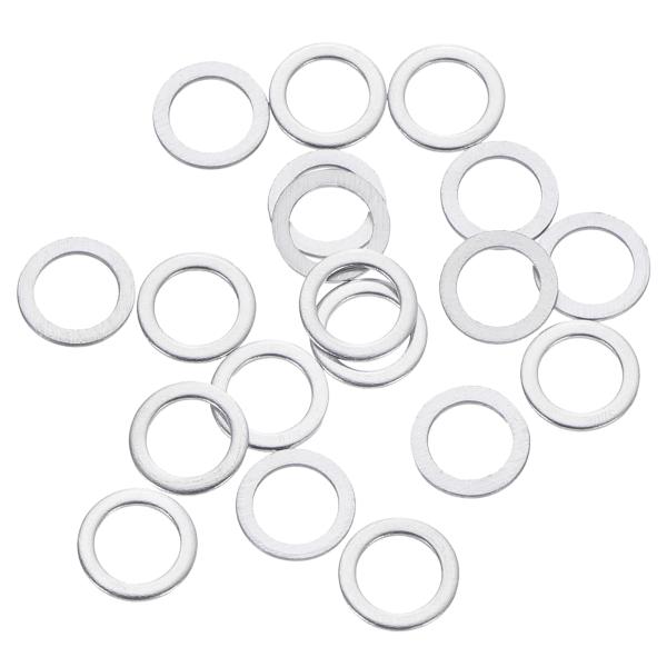 【本商品は海外出荷】お届けは通常20-30日を頂いております。[パッケージとサイズ]: 総サイズ: 4 x 6 x 0.5mm / 0.16 x 0.24 x 0.02インチ(内径*外径*厚さ); パッケージ内容: 20個 x 304ステン...