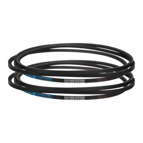 【本商品は海外出荷】お届けは通常20-30日を頂いております。サイズ - 3VX1060コグVベルト、106"（2692mm）外周長x 0.38"（9.7mm）幅x 0.315"（8mm）厚さ。ゴムベルト - 剛性ポリウレタン製の引張りコー...