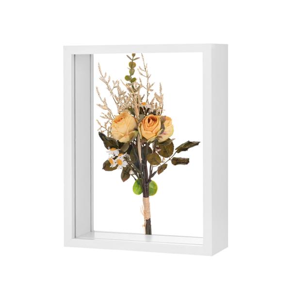 【本商品は海外出荷】お届けは通常20-30日を頂いております。[多目的利用] - このフロ ーティングシャドウボックスフレームは、ドライフラワーや貝殻、立体オブジェクトを展示し保存するために設計されており、家庭用インテリア、ギフト、特別な機...