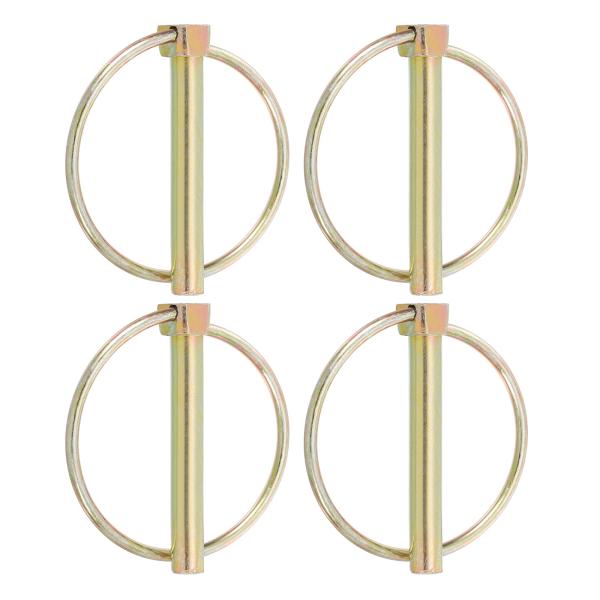 【本商品は海外出荷】お届けは通常20-30日を頂いております。ピン径：10 mm / 2/5"；ピン長さ：70 mm / 2.76"；コイル径：4 mm / 0.16"；梱包リスト：リンチピンアソートメントキット4個（注：ご注文前にサイズを...