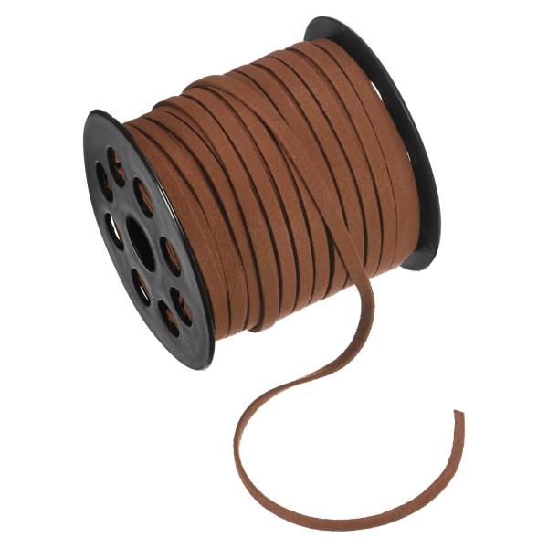 【本商品は海外出荷】お届けは通常20-30日を頂いております。[多目的使用] - この薄いレザーストリングは、ネックレス、ブレスレット、ヘアアクセサリー、レースの結び目など、さまざまなアクセサリーの製作に広く使用されています。DIYクラフト...